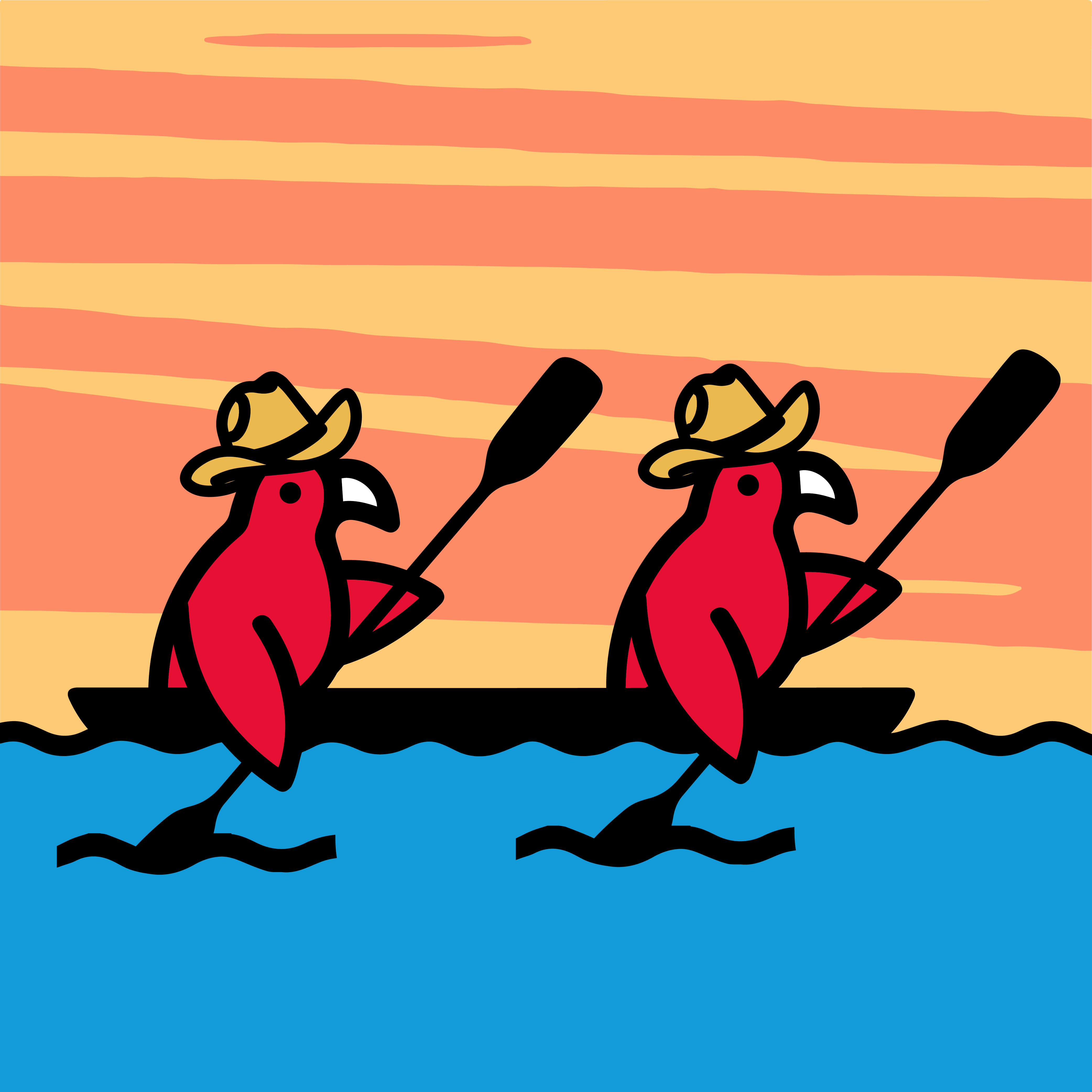 Double Kayak | Sunset Paddle | Austin Paddleboard & Kayak